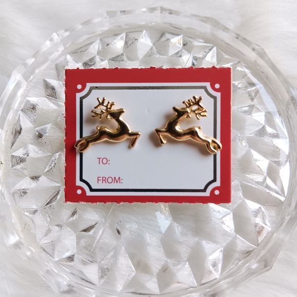 Jewelry | Santa Reindeer Earrings | Poshmark